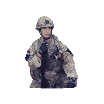 Soldier Paratrooper Sticker by Coach Mike Chadwick for iOS & Android ...