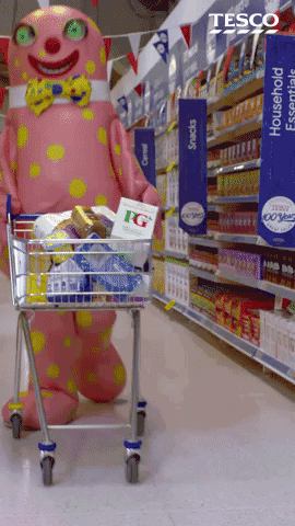 Dance Running GIF by Tesco - Find & Share on GIPHY