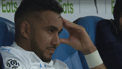 Sad Dimitri Payet GIF by Olympique de Marseille - Find & Share on GIPHY