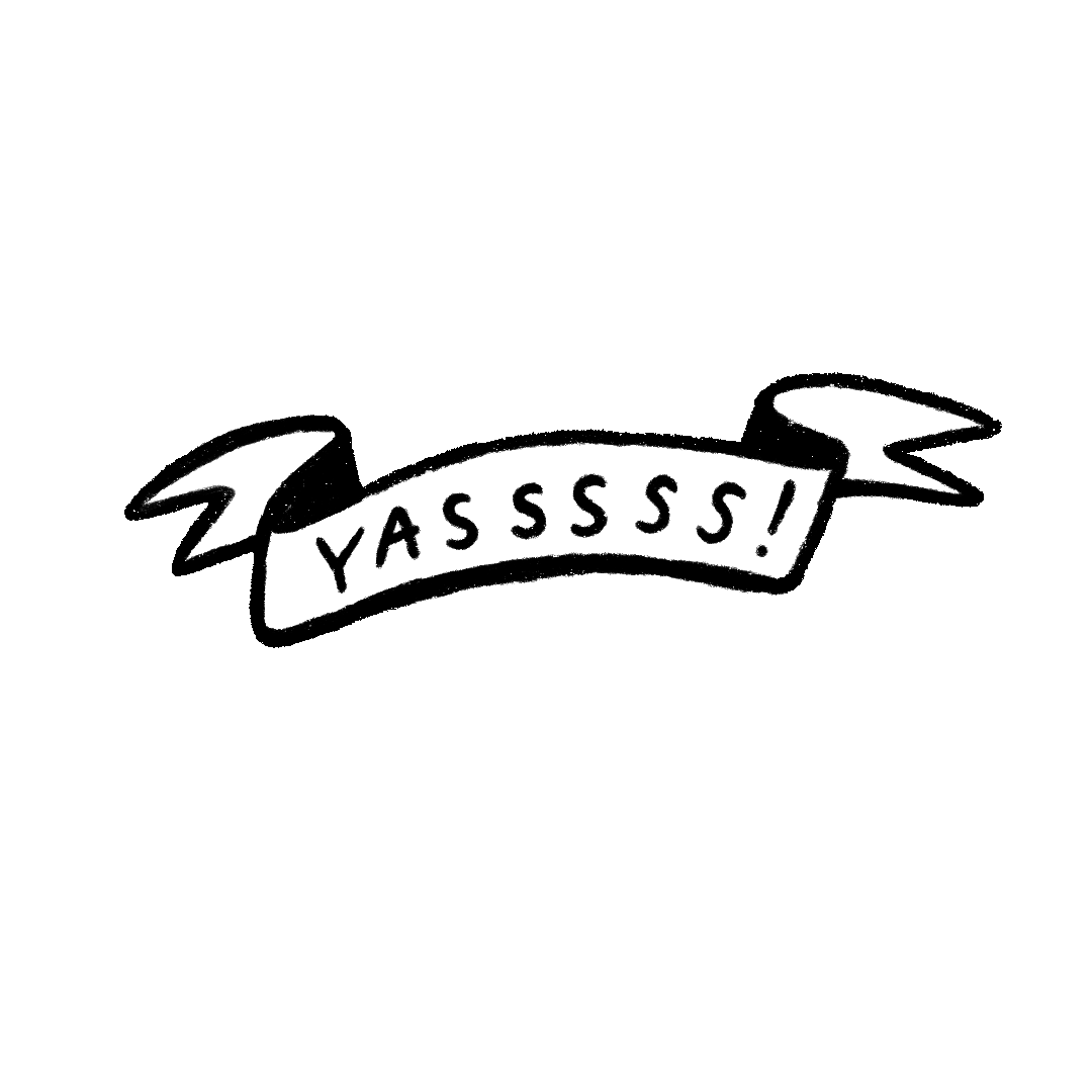 Yasss Sticker for iOS & Android | GIPHY