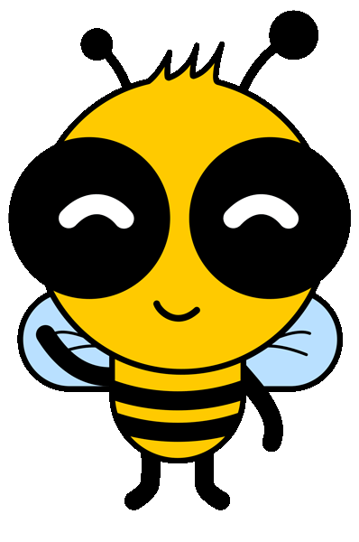 Bee Hello Sticker by Y-collective for iOS & Android | GIPHY