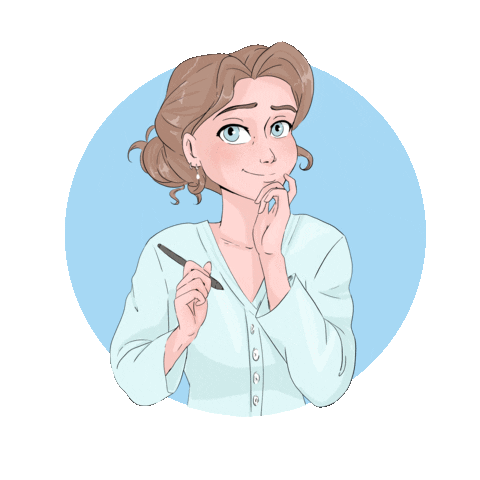 Art Girl Sticker for iOS & Android | GIPHY
