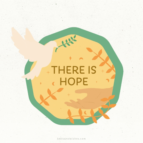 There Is Hope Love GIF by Bells and Wishes - Find & Share on GIPHY