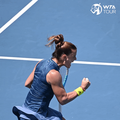 Celebrate Lets Go GIF by WTA - Find & Share on GIPHY