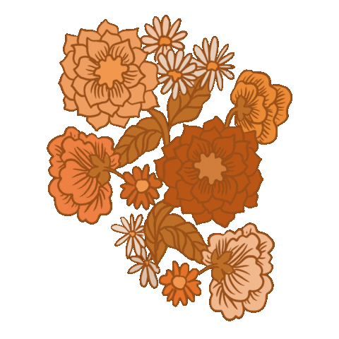 Animated Falling Flowers Gif