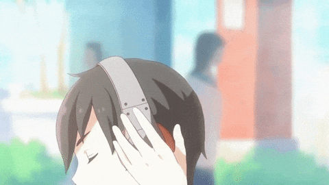 Anime Headphones GIFs - Get the best GIF on GIPHY