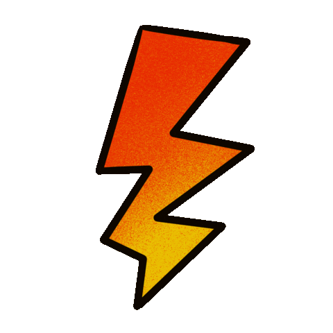 Lightening Zap Sticker for iOS & Android | GIPHY