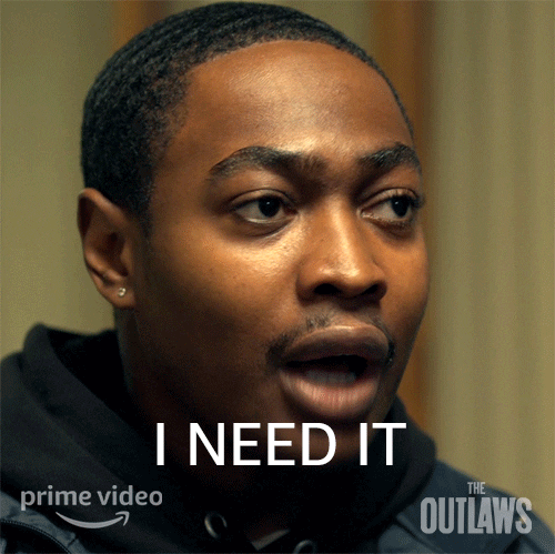 Surprised Black Man Gif