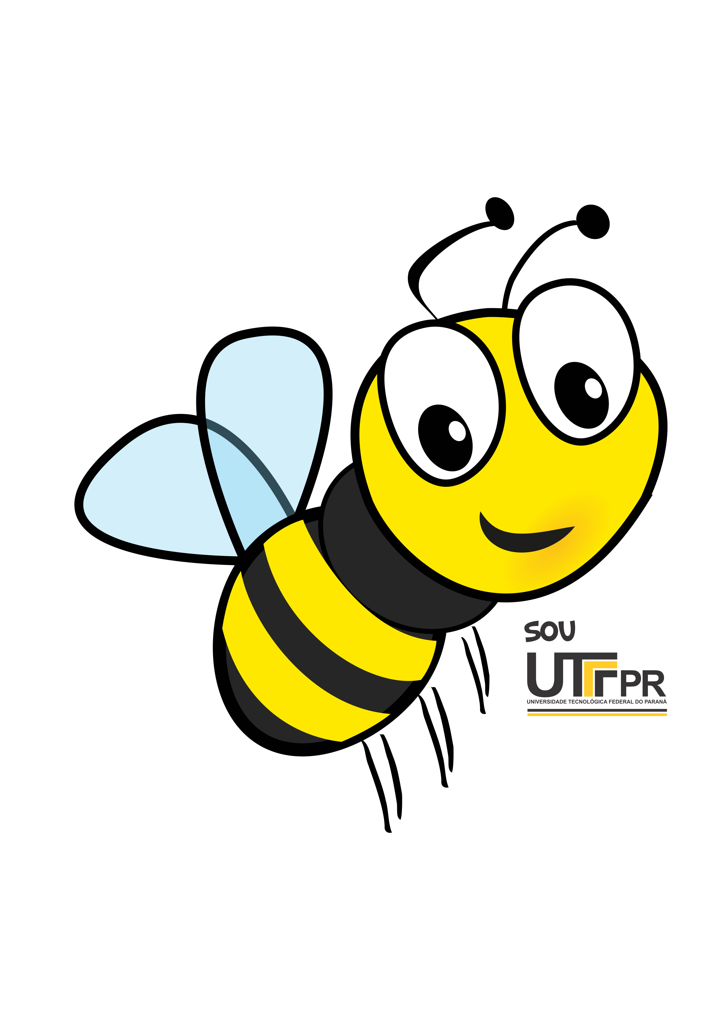 Bee Smile Sticker by UTFPR PG for iOS & Android | GIPHY