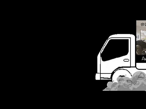 Moving Truck GIF by Homes by Henson - Find & Share on GIPHY