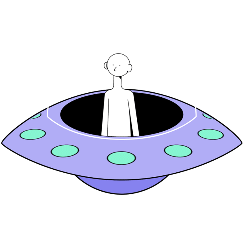 Space Universe Sticker by Fran Borzea for iOS & Android | GIPHY