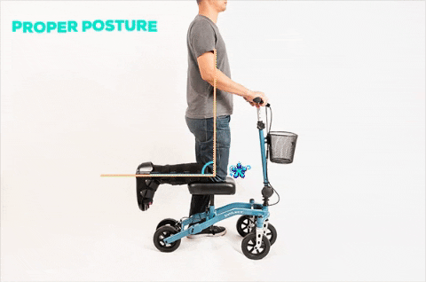 How-to-use-a-knee-walker GIFs - Get the best GIF on GIPHY