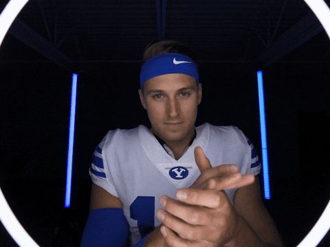 Byu Football Sport GIF by BYU Cougars - Find & Share on GIPHY