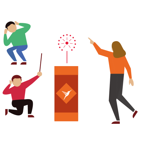 Chinese Orange Sticker by Lalamove for iOS & Android | GIPHY