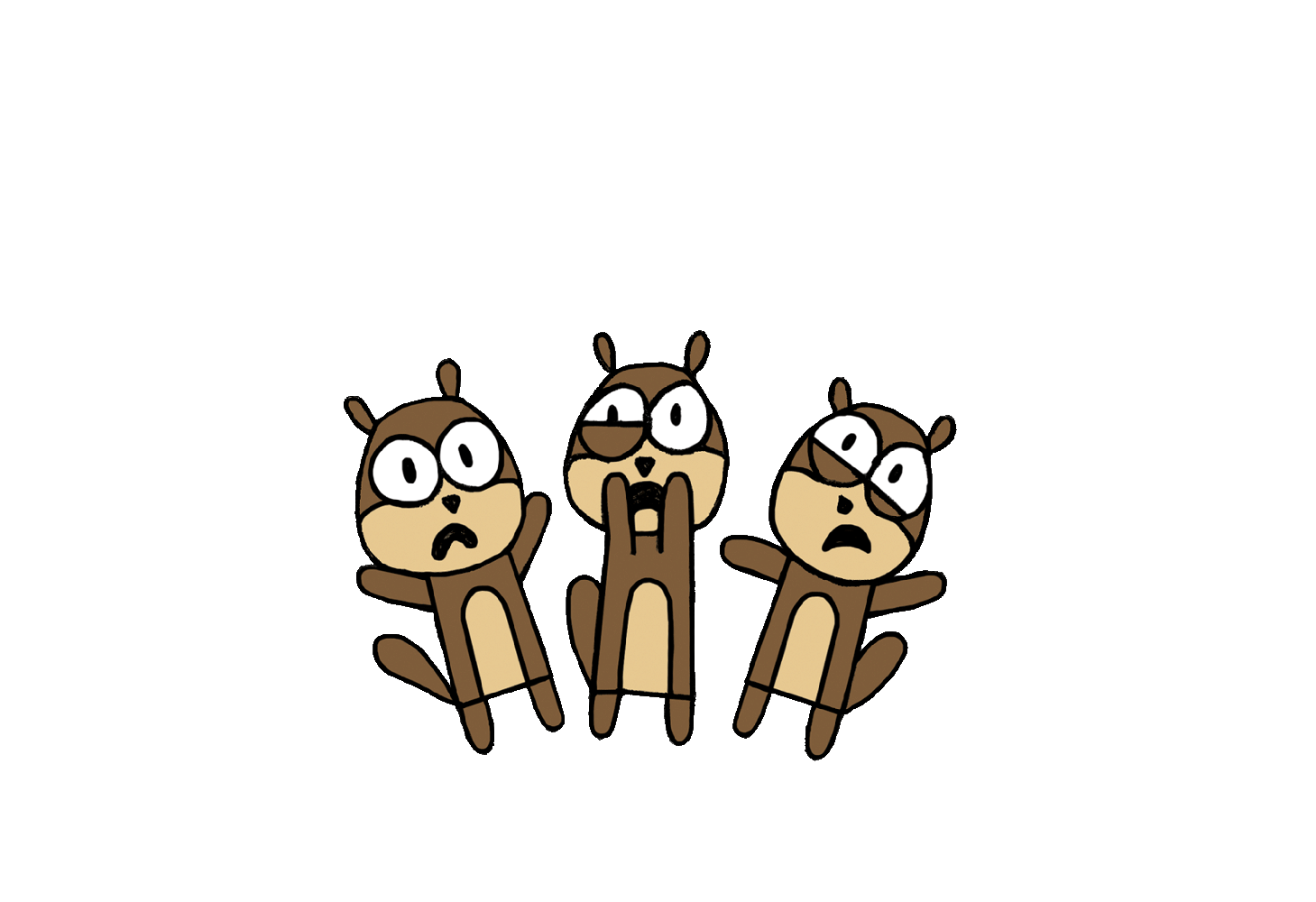 Scared Horror Sticker by T. L. McBeth for iOS & Android | GIPHY