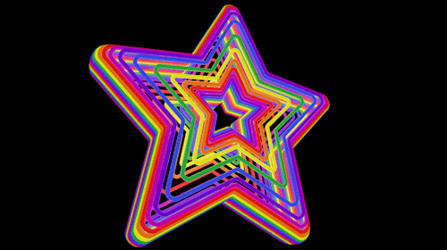 Infinite Loop Rainbow GIF by CmdrKitten - Find & Share on GIPHY