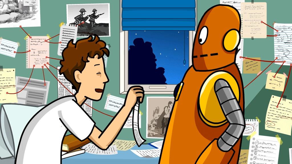 Research Conspiracy GIF by BrainPOP - Find & Share on GIPHY