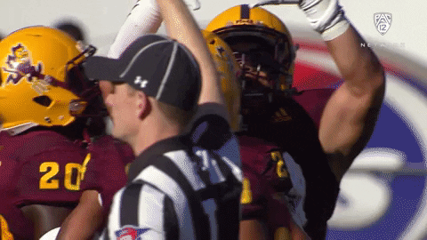 Celebration Asu GIF by Pac-12 Network - Find & Share on GIPHY