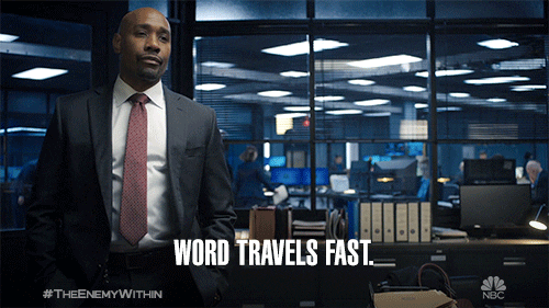 Word Travels Fast GIFs - Get the best GIF on GIPHY