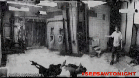 Horror Film GIF by Saw - 10th Anniversary Re-Release Event - Find ...
