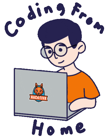 Home Coding Sticker by HACKTIV8 for iOS & Android | GIPHY