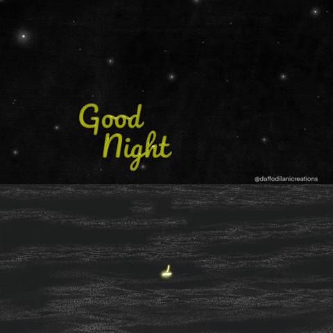 Good Night Stars GIF by Daffodilanicreations - Find & Share on GIPHY