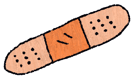 Band Aid Cartoon Sticker for iOS & Android | GIPHY