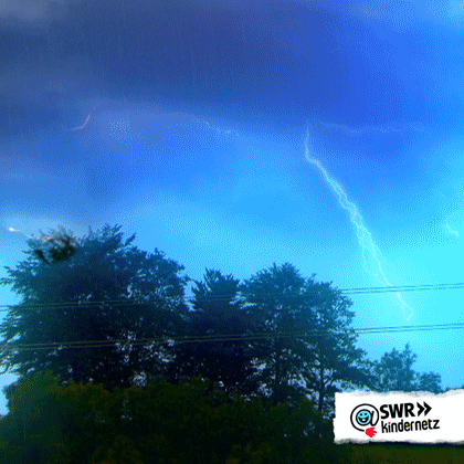 Blue Lightning Animated Gif