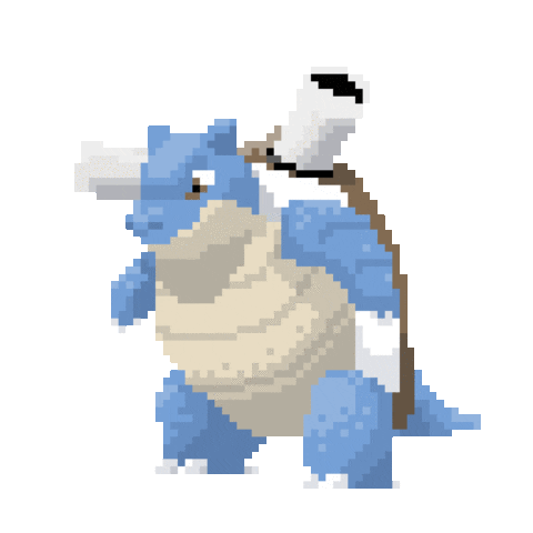 Blastoise Sprite Gif