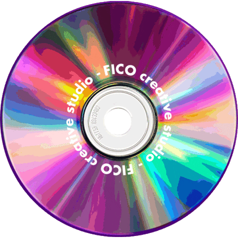 Cd Fico Sticker by Ficocreativestudio for iOS & Android | GIPHY