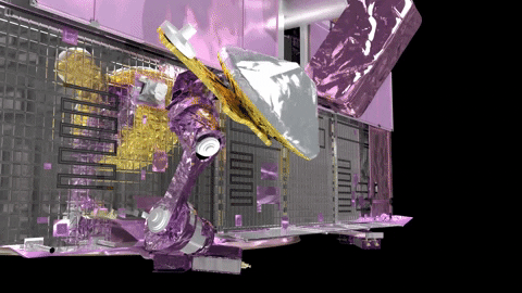 Deploying the James Webb Space Telescope by NASA | GIPHY