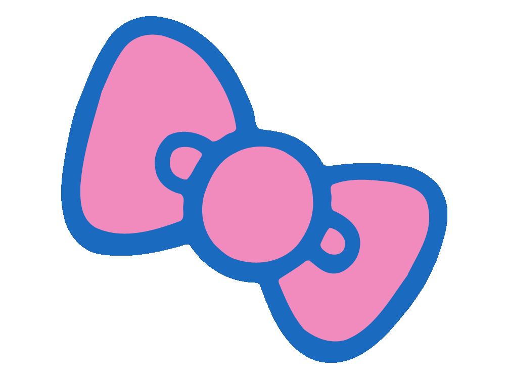 Pink Bow Sticker by Hello Kitty for iOS & Android | GIPHY