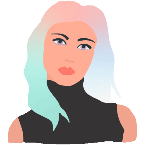 Gif Moving Hair Color