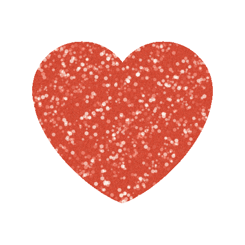 Red Glitter Heart Gif