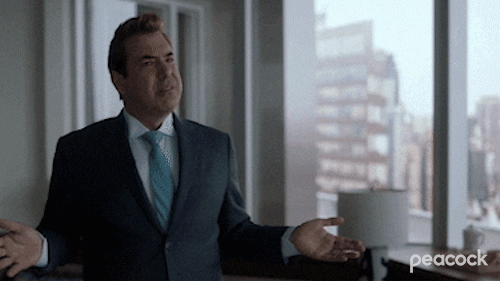 Drama Suits GIF by PeacockTV - Find & Share on GIPHY