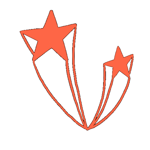 Shooting Stars Sticker by Garanceenpapier for iOS & Android | GIPHY