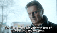 Good Luck Liam Neeson Gif