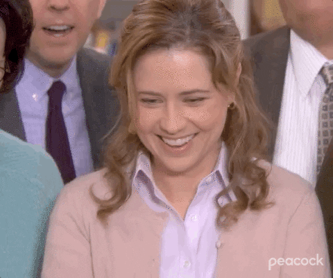 The Office Pam Gif