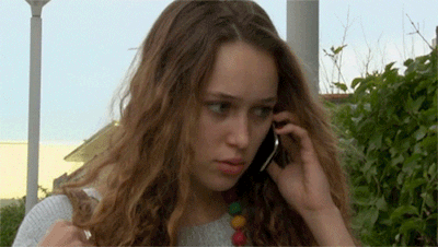 Alycia Debnam-Carey - Alycia | Gif ABC's #13: Knife, Laura, Marny ...