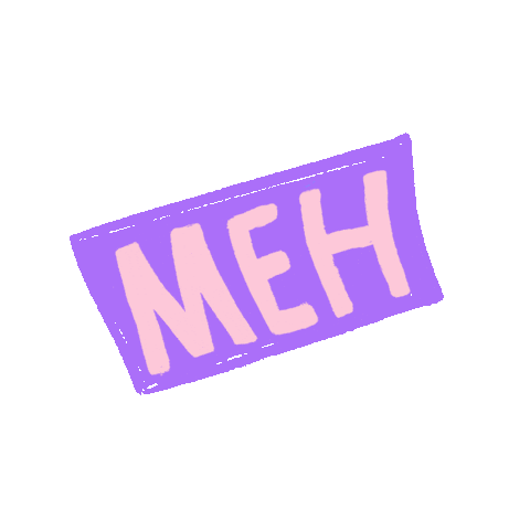 Meh Emotion Sticker by MHFNZ for iOS & Android | GIPHY