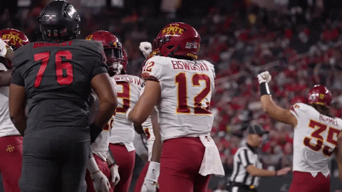 Iowa State Cyclones Headbutt GIF by CyclonesTV - Find & Share on GIPHY