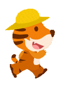 Tiger Tigo Sticker by Lingoace Indonesia for iOS & Android | GIPHY