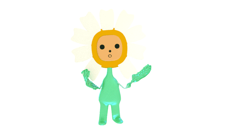 Flower Talking Sticker by jodofo for iOS & Android | GIPHY