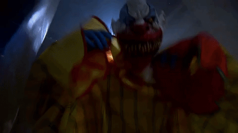 Fear Factor Scary Clown GIF - Find & Share on GIPHY