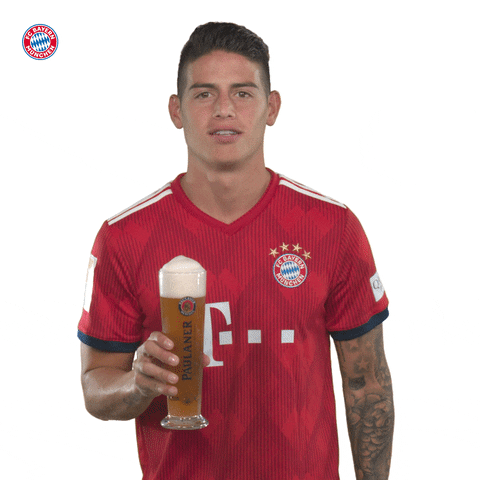 James Rodriguez Smile GIF by FC Bayern Munich - Find & Share on GIPHY