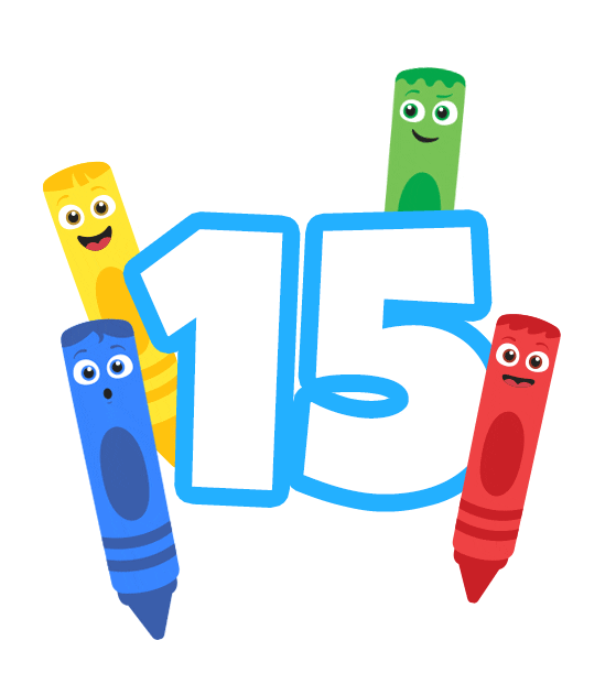 Crayons Happy Birhday Sticker by BabyFirst for iOS & Android | GIPHY