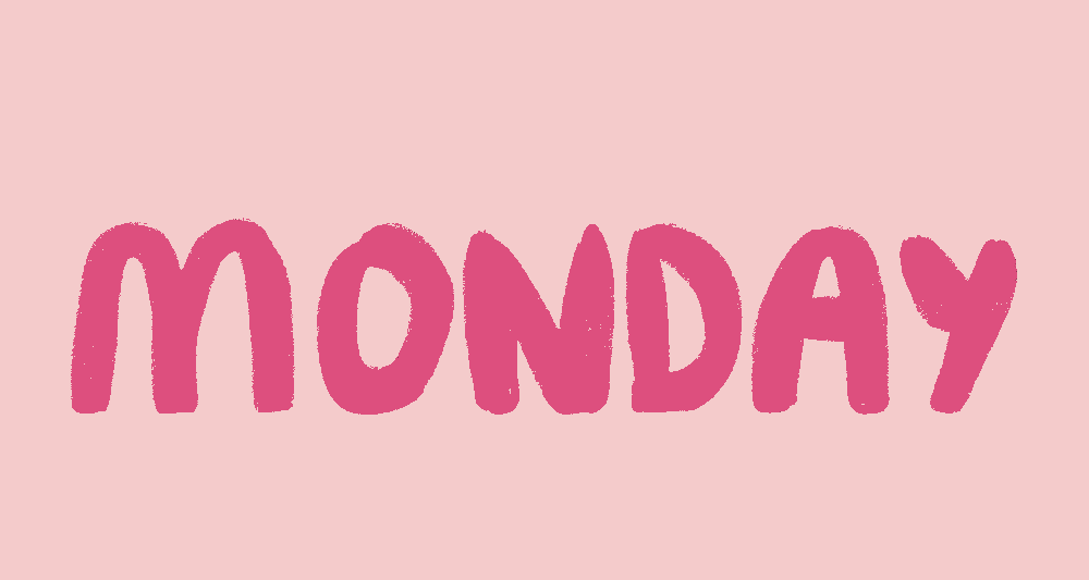 Days Of The Week Monday GIF - Find & Share on GIPHY