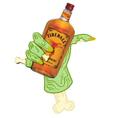 American Whiskey Thumbs Up Sticker by Fireball Whisky for iOS & Android ...