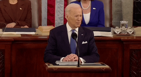 Pres. Biden's 2022 State of the Union Address, In 24 GIFs by GIPHY News ...