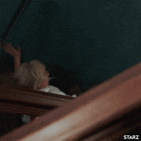 Falling Up Stairs Gif